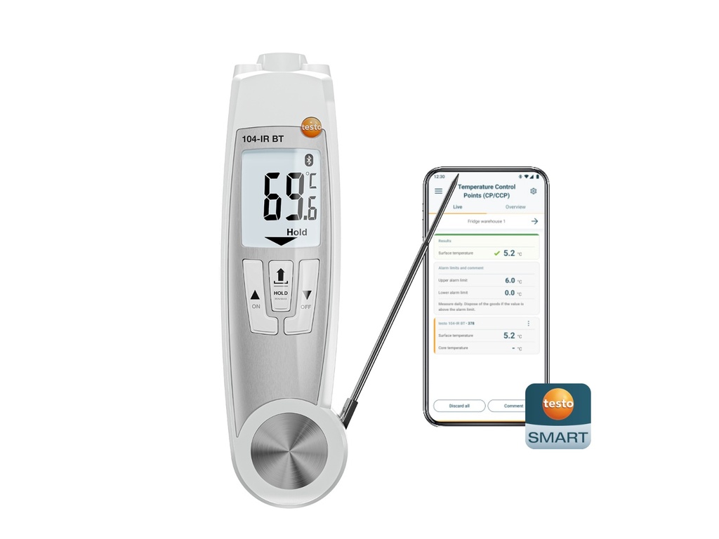 testo 104-IR Bluetooth | Loja Virtual